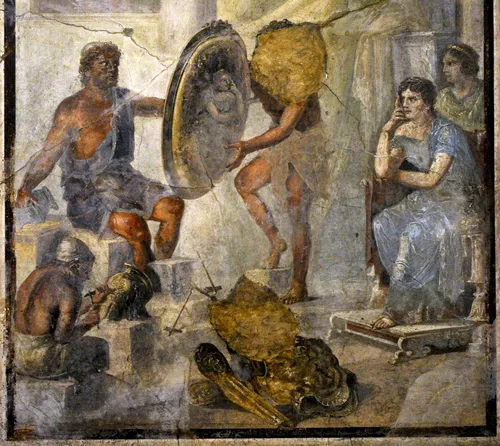 Hefaistos, unul dintre puținii zei care s-au întors din exil